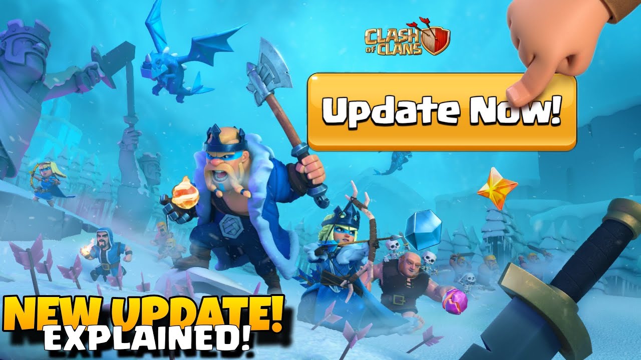 New Update Explained! Maintenance Break in Clash of Clans | Coc Live ...