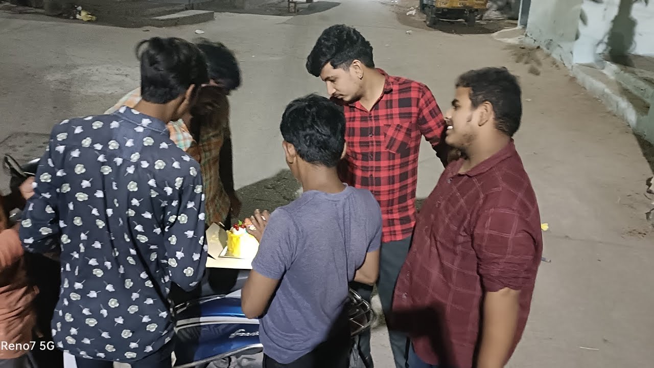 birthday celebration 🎂🎉#sagar//&,Swamy yadav - YouTube