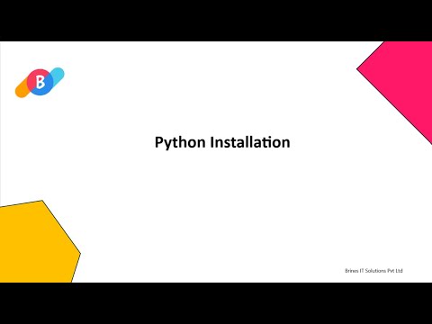 Python installation | WIndows | Linux | Brines IT Solutions - YouTube