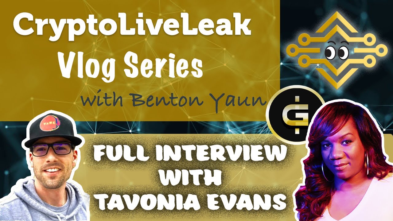 Interview with Tavonia Evans founder of Guap Coin | CryptoLiveLeak Vlog ...