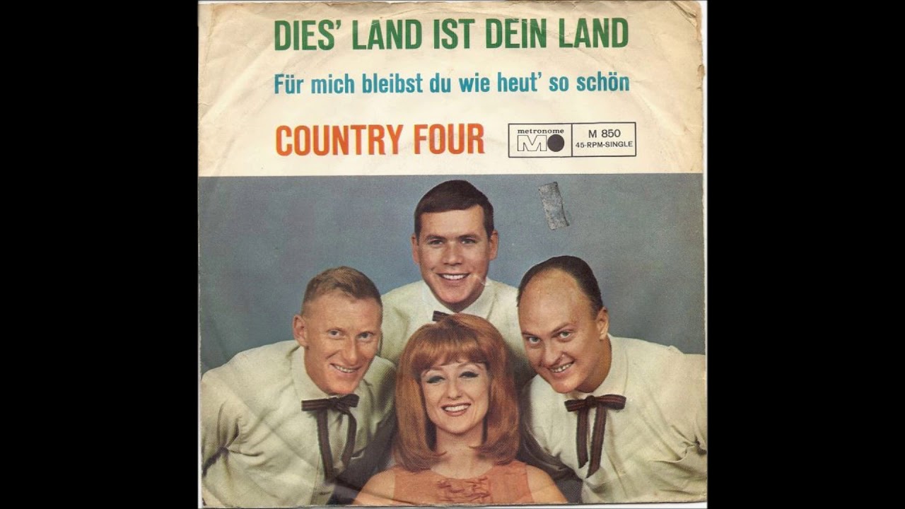 Country Four, Dies Land ist dein Land, Single 1966 - YouTube