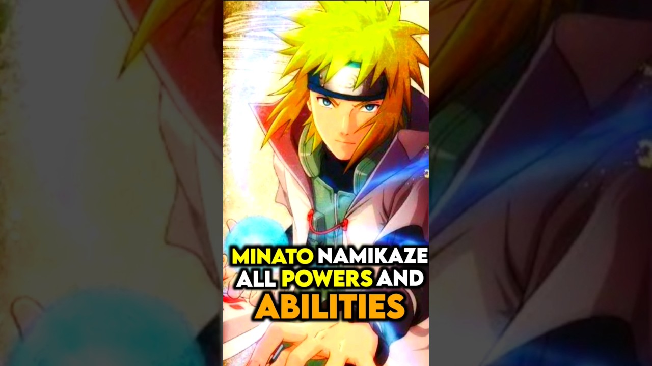 Minato Namikaze All Powers and Abilities #minato #anime # ...