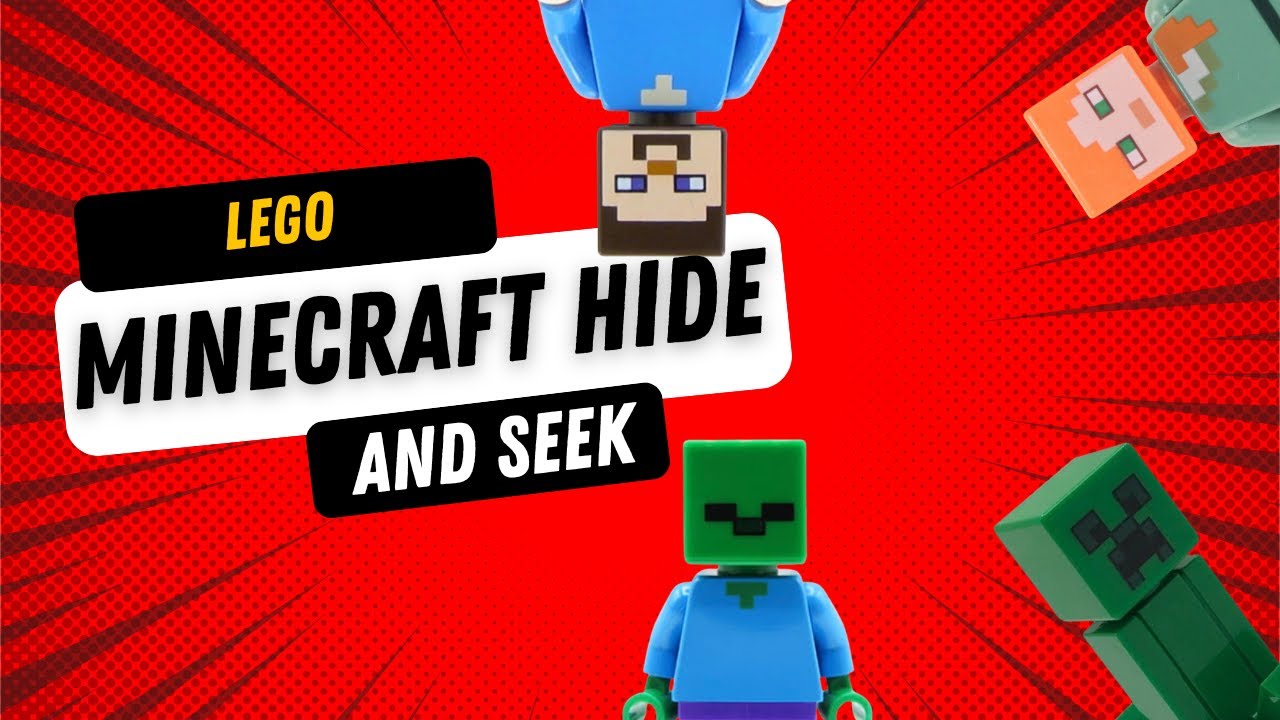 Lego hide and seek Minecraft edition! - YouTube