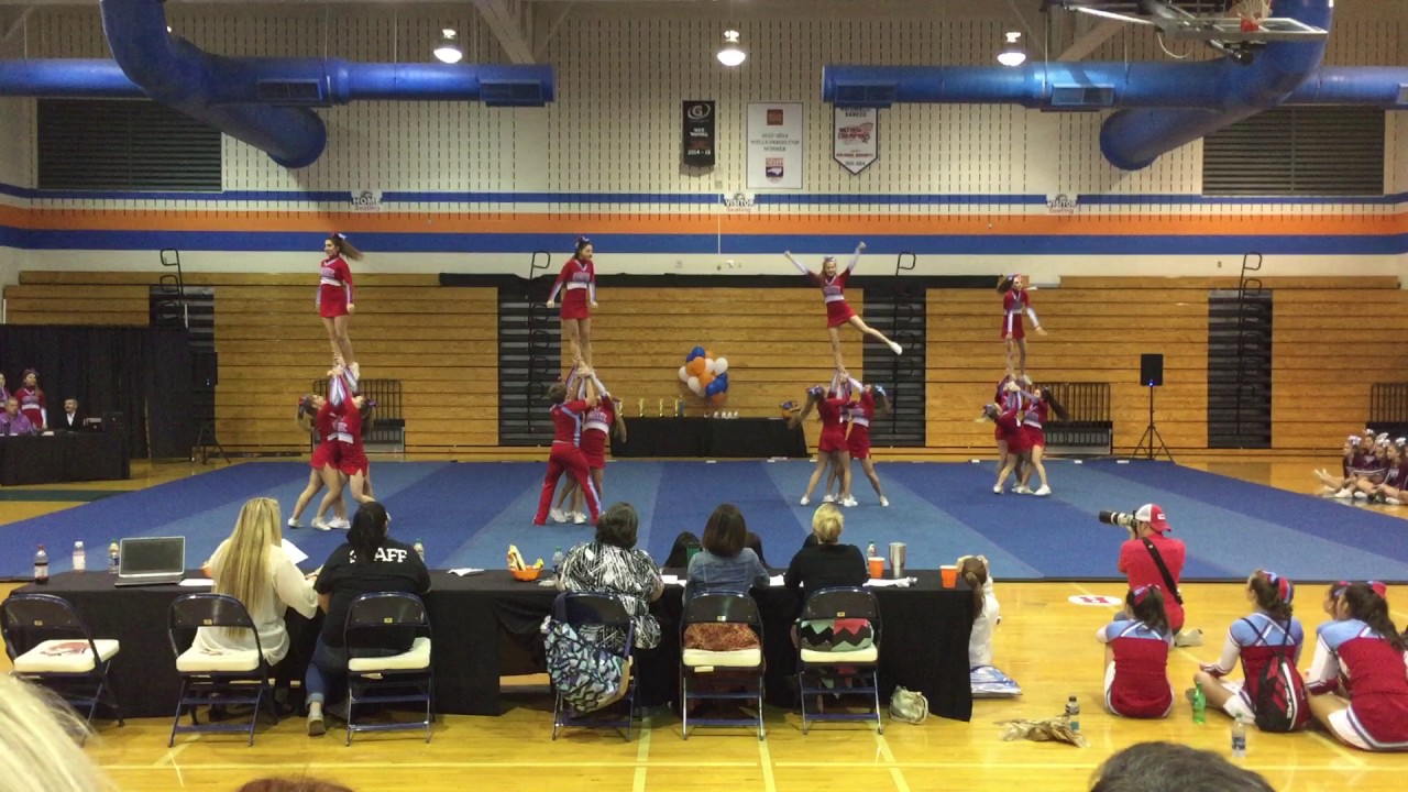 CCHS Cheer Competition Nov 2016 - YouTube