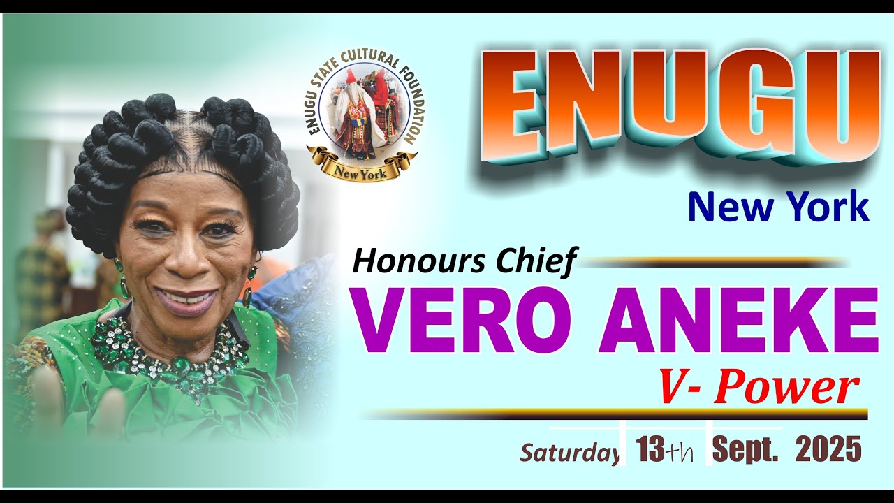 Enugu State Cultural Foundation honors Chief Vero Aneke 09 13 25 - YouTube