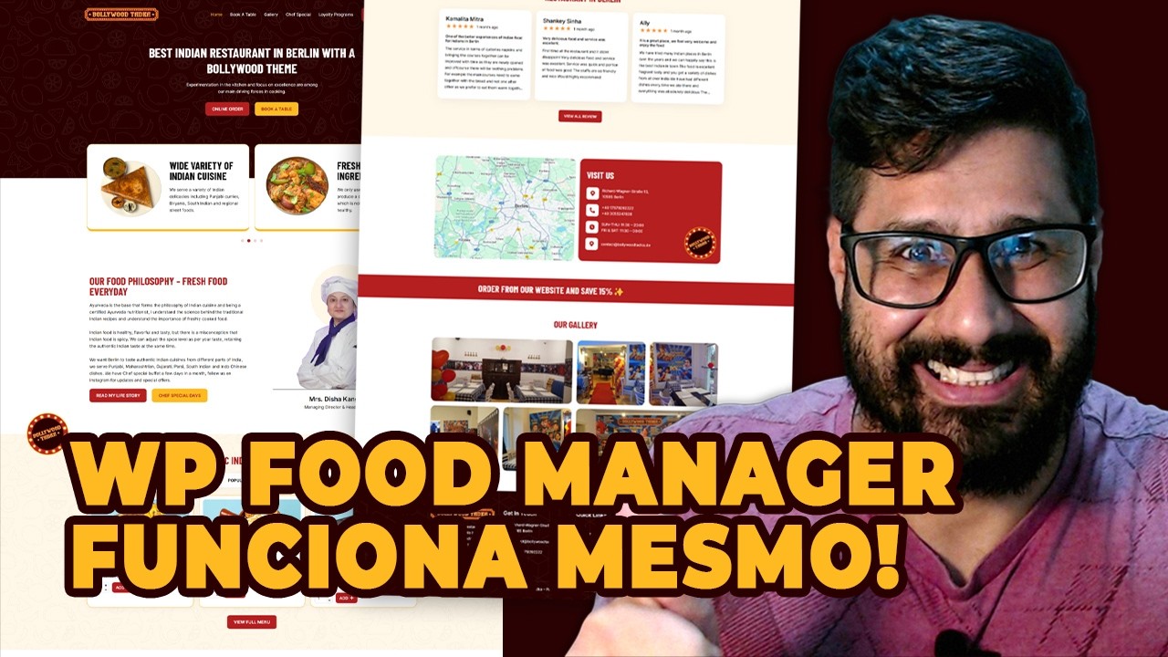 ACABOU A DIFICULDADE: WP Food Manager o Plugin Gratuito Para Sites de ...