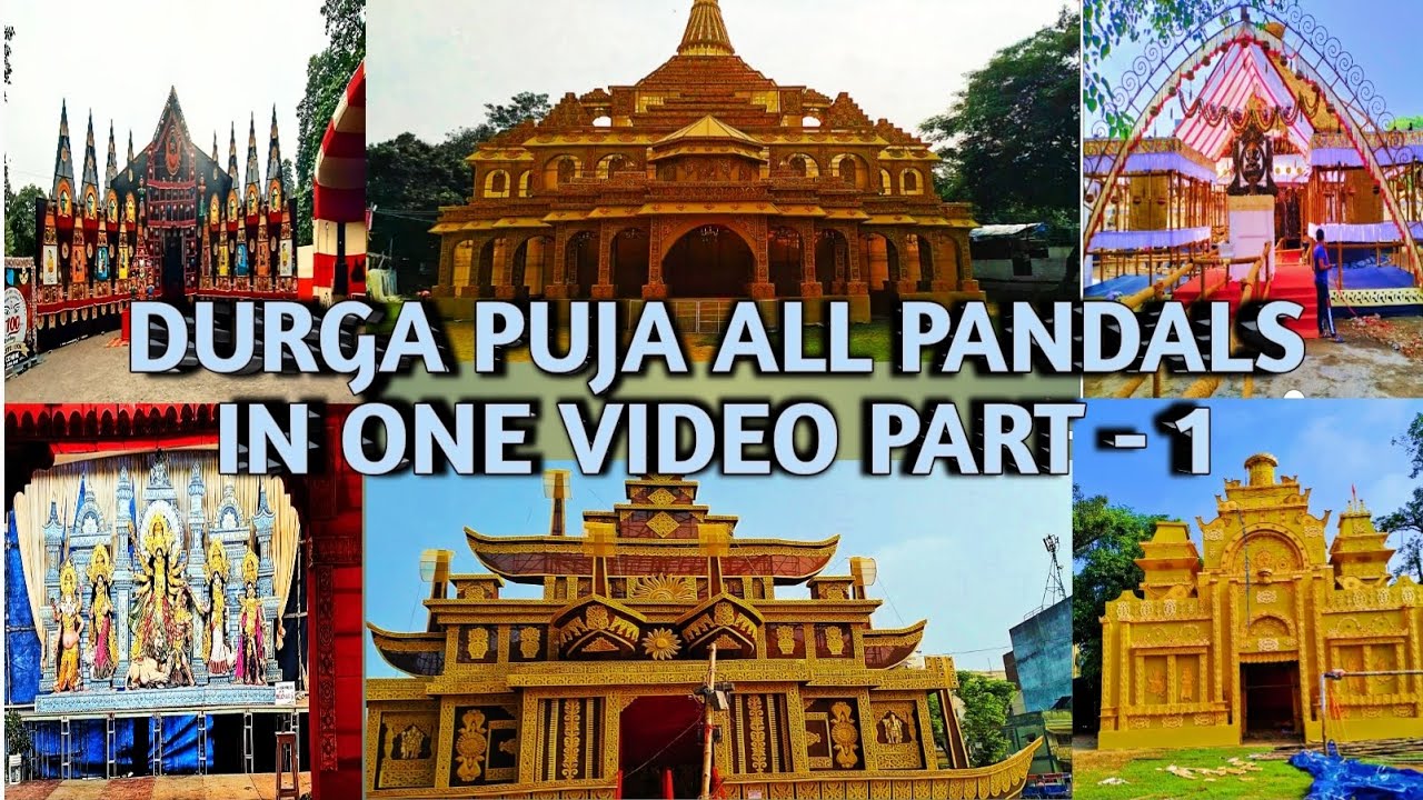 JAMSHEDPUR DURGA PUJA ALL PANDALS IN ONE VIDEO PART -1 - YouTube