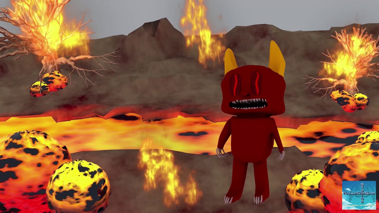 Devil & Hell Environment (3D Modelling) - YouTube