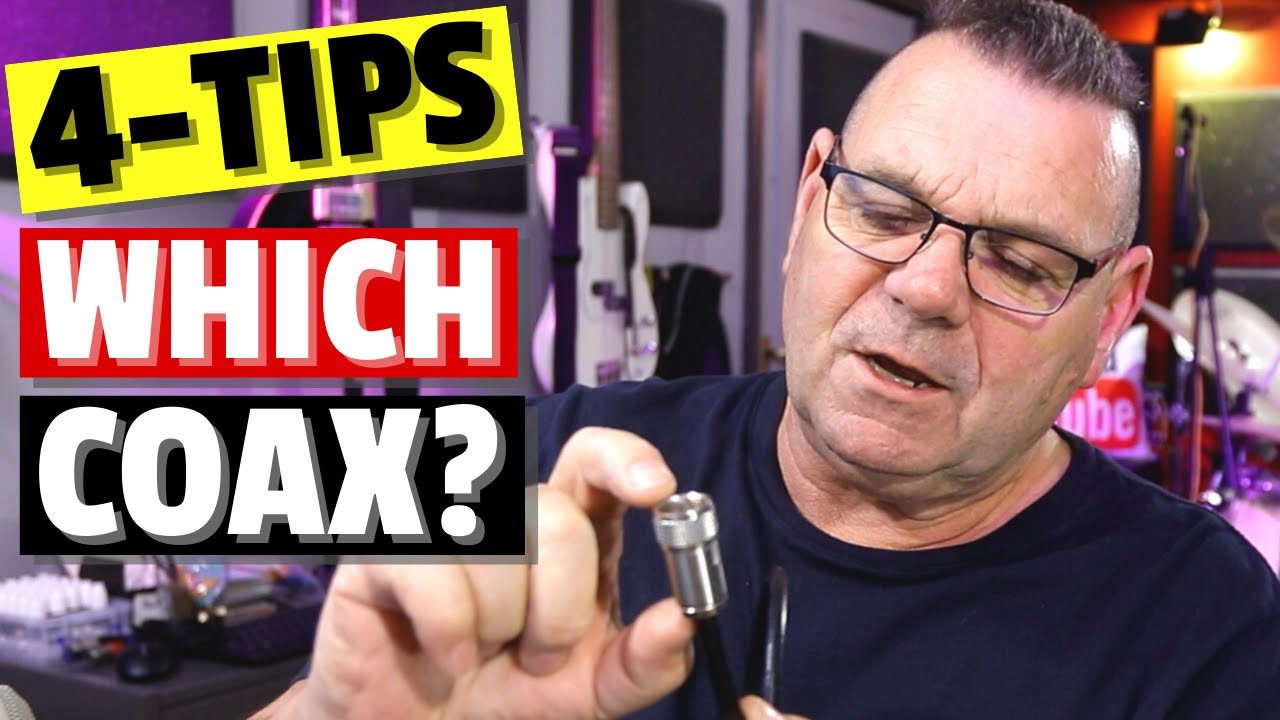 What Coax do I use? 4 Tips to choosing the RIGHT coax for Ham Radio ...