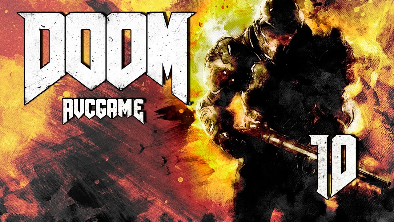 Прохождение DOOM #10 - Кибердемон - YouTube