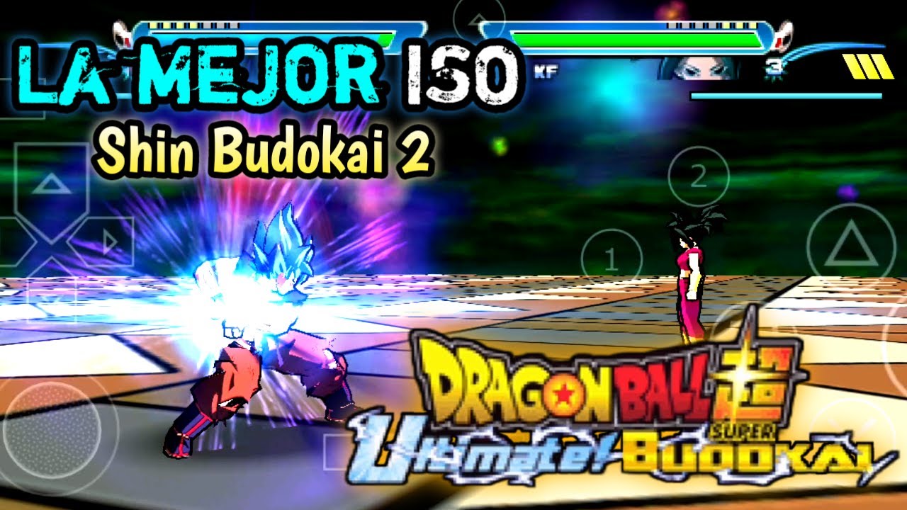 DB Shin Budokai 2 MOD 💥 ULTIMATE BUDOKAI 🐉 para PPSSPP - YouTube