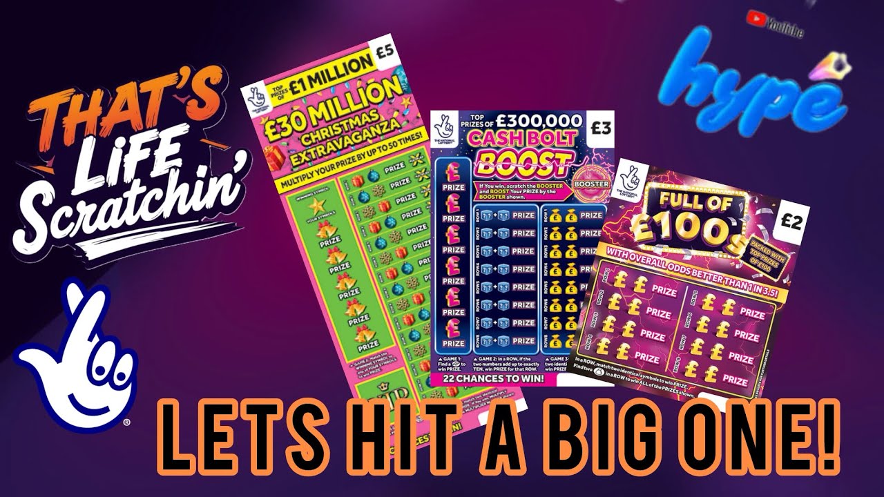 Let’s Hit A Big One of Allwyn Scratch Cards - YouTube