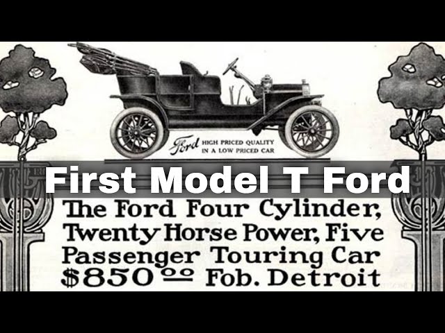 Model T Advertisement