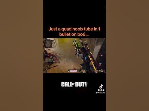 No WAY! Crazy First ever quad noob tube on BO6‼️👌 #shorts #cod #bo6 #codclips #noob #og # ...