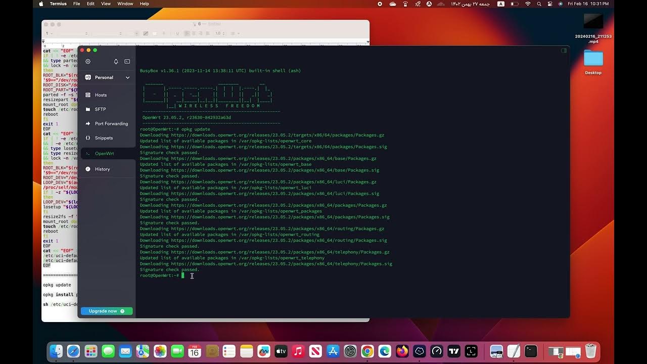 5- How to Install OpenWrt on a PC (Part 5) - Resizing Root Partition in OpenWrt - Part 1 - YouTube