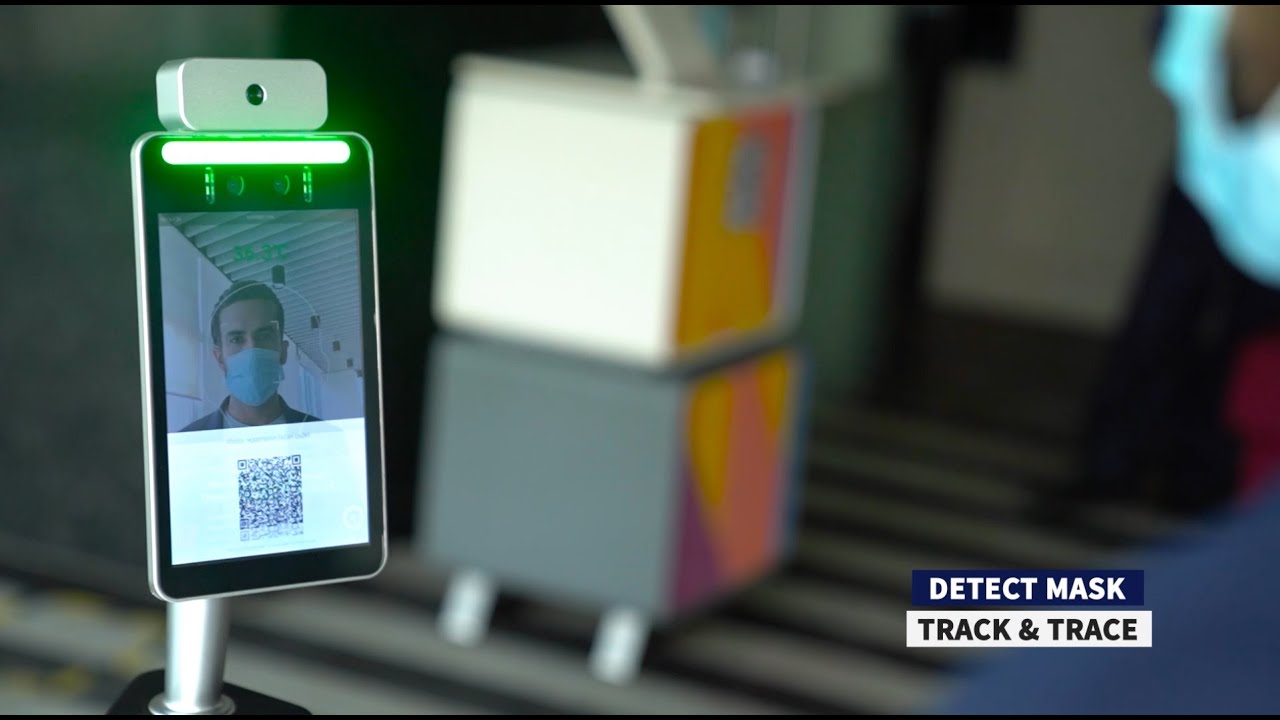 Non Contact Thermal Scanner Live Shoot Video - TX Technology - YouTube