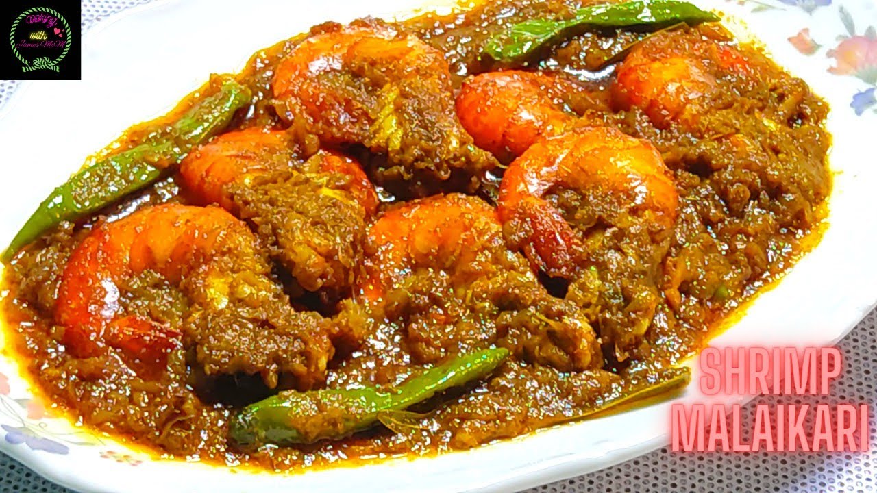 Shrimp Malaikari recipe | Prawn Malai curry recipe | চিংড়ি মাছের ...