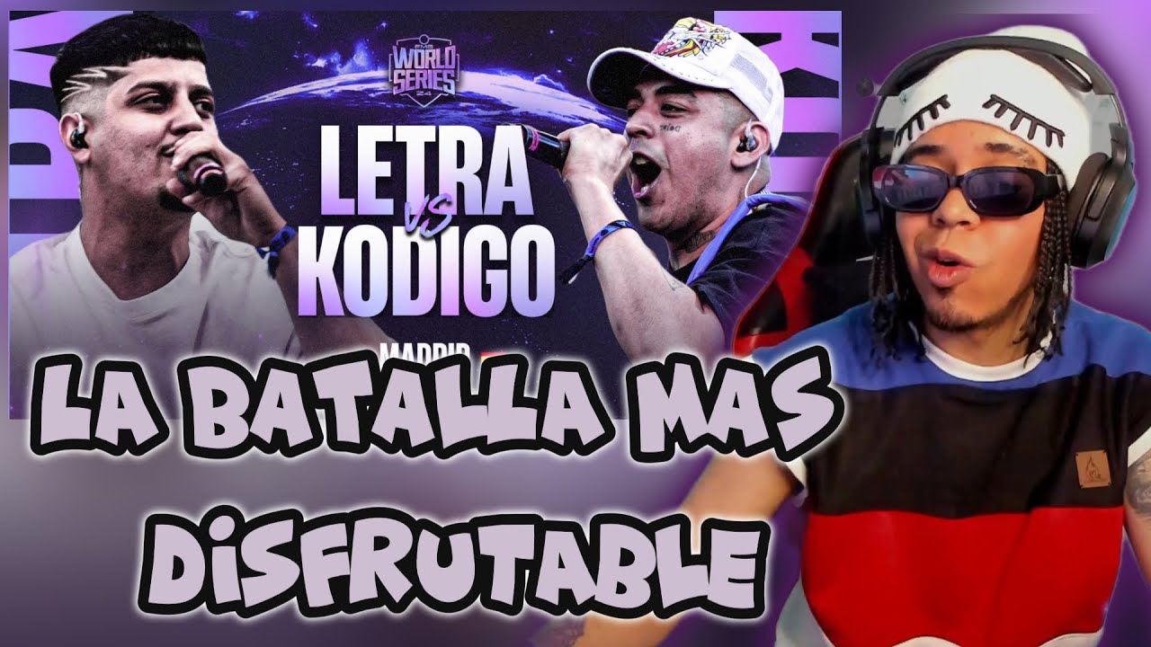 ️ KODIGO vs LETRA: 🎤 ¿La mejor batalla sin sangre? 🧐 ️ PORQUE VOTÉ POR ...