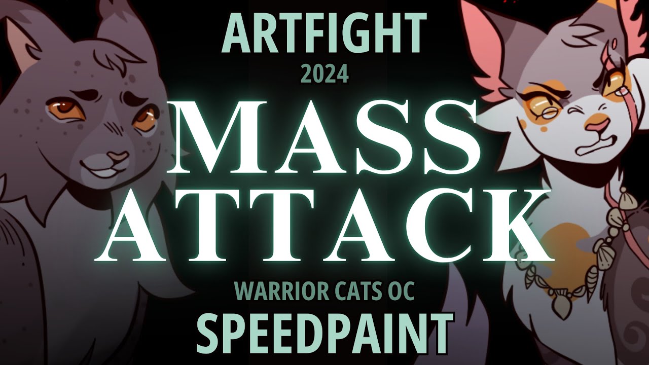 NINE LIVES - ARTFIGHT MASS ATTACK - SPEEDPAINT - YouTube