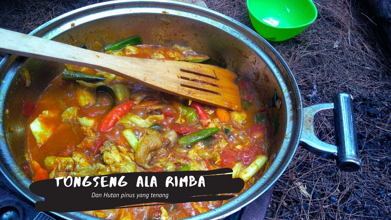Bushcraft indonesia : video pertama, masak tongseng ayam ala rimba ...