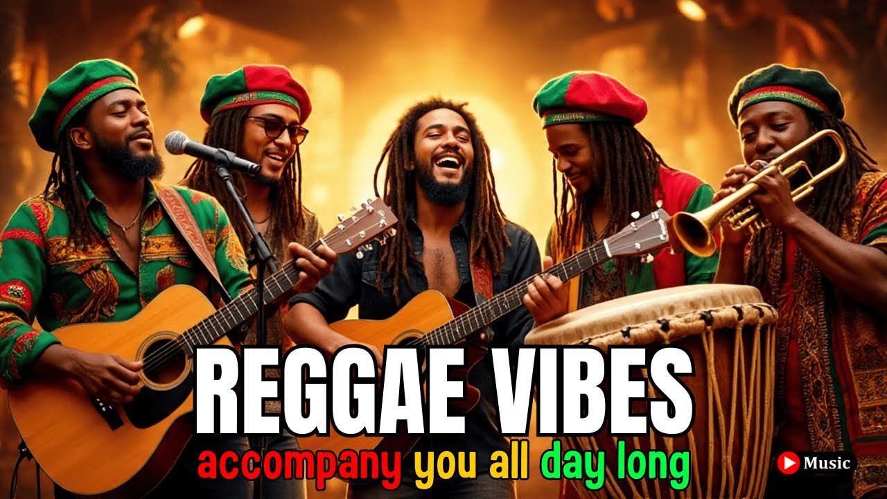 🌊 Reggae Island Spirit Live – Bob Marley, Cliff & Burning Spear Mix ...