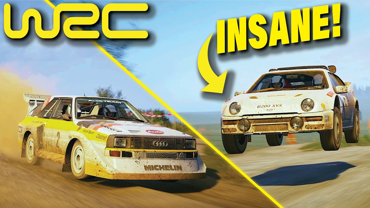 Group B Cars are MONSTERS in the New WRC Game! - YouTube