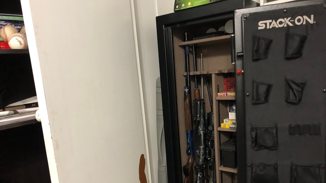 STACK-ON ARMOR GUARD 24 GUN SAFE - YouTube