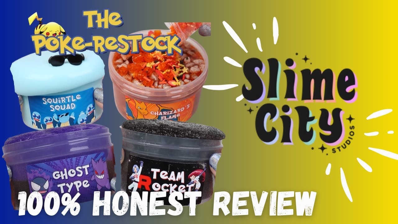 LIVE SLIME REVIEW - SLIME CITY SLIME REVIEW - YouTube
