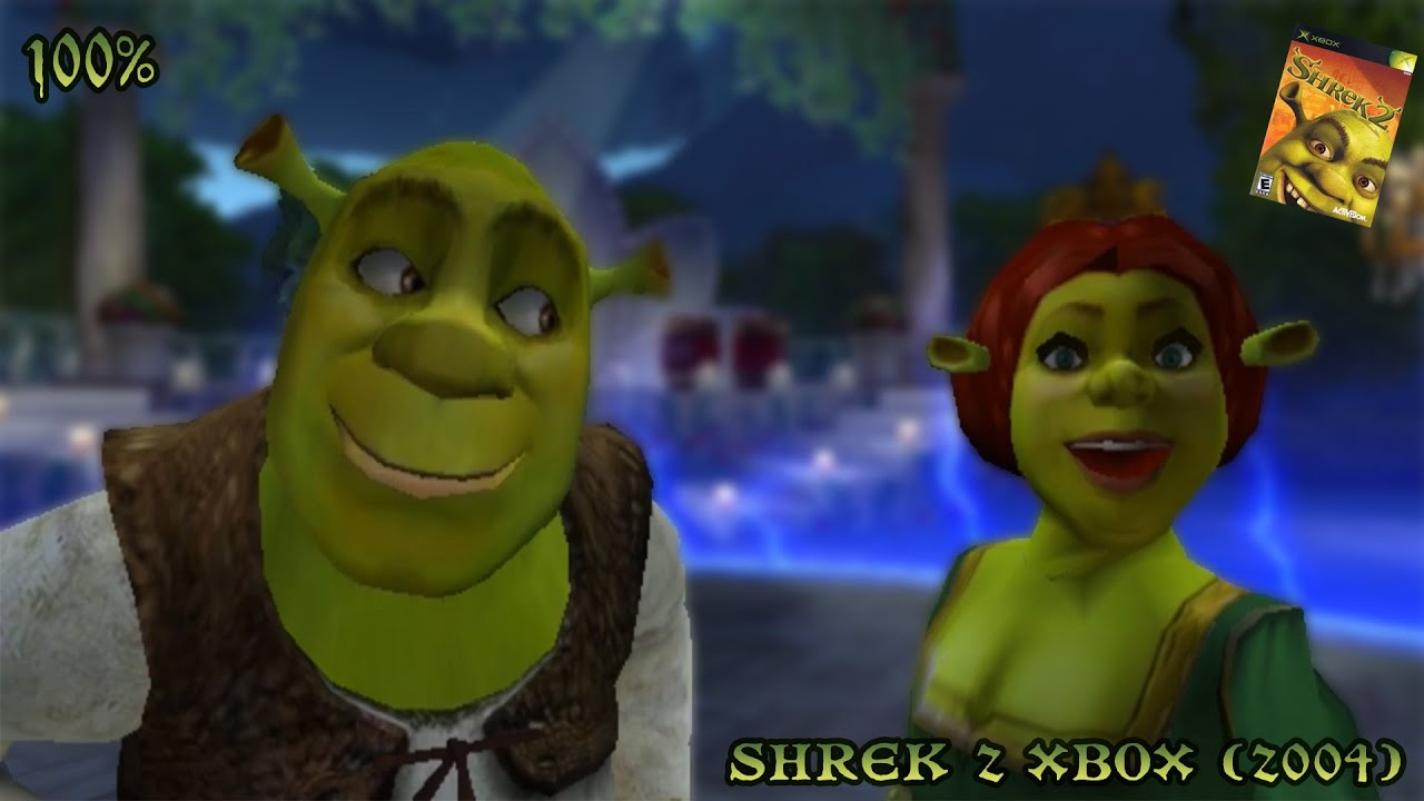 Full Longplay of Shrek 2 | Xbox (2004) | 100% | (XBOX, PS2, GameCube ...