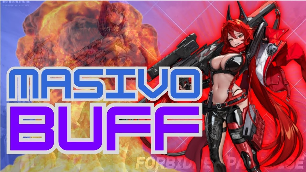 NIKKE . El Buffo Que NECESITABA RED HOOD , Top DPS 100% - YouTube