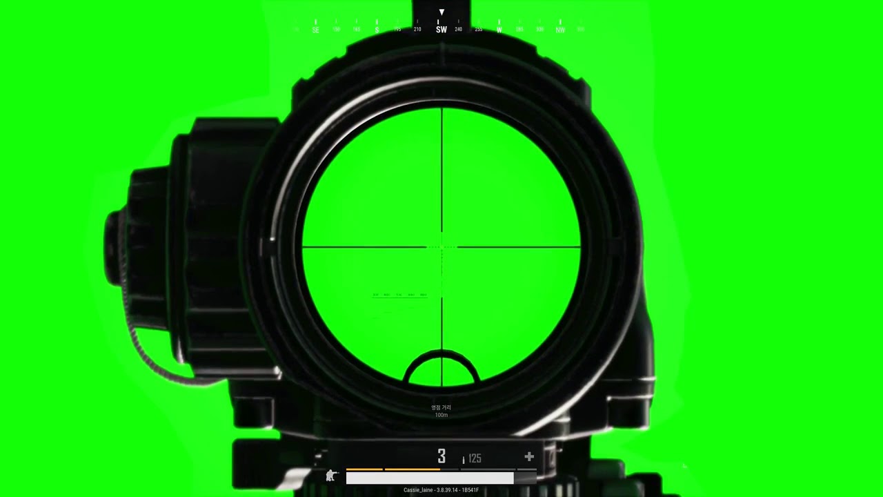 Pubg 6x scope green screen videos pubg special - YouTube