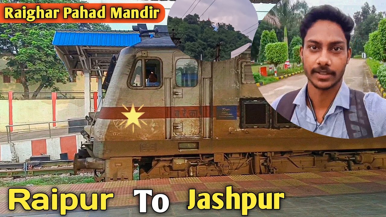 I Traveled From Raipur To Jashpur | And Visiting Raighar Pahad Temple ...