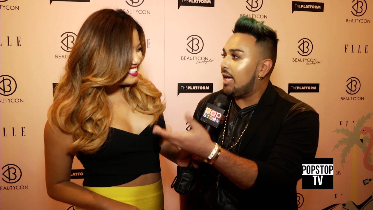 Angel Merino "@Mac_Daddyy" Talks Make Up and Fashion at BeautyCon LA ...