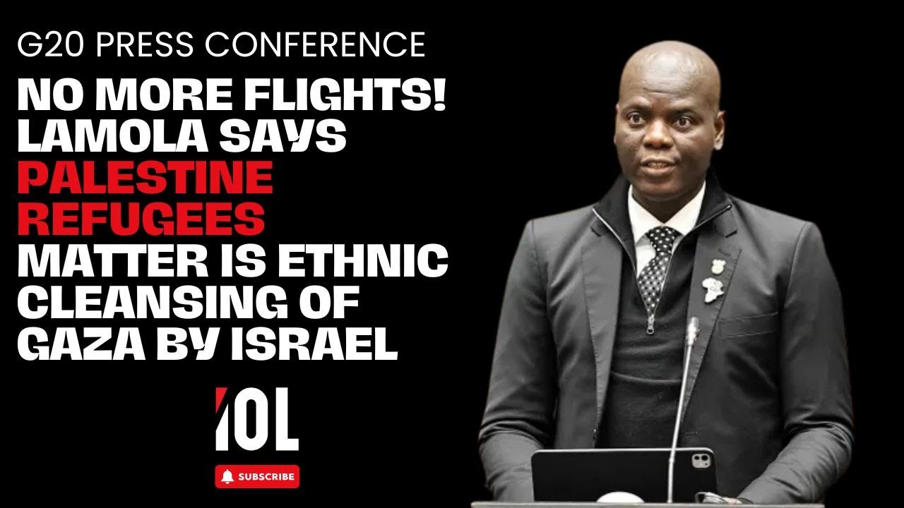 G20 SA press conference | SA government will not accept any more ...