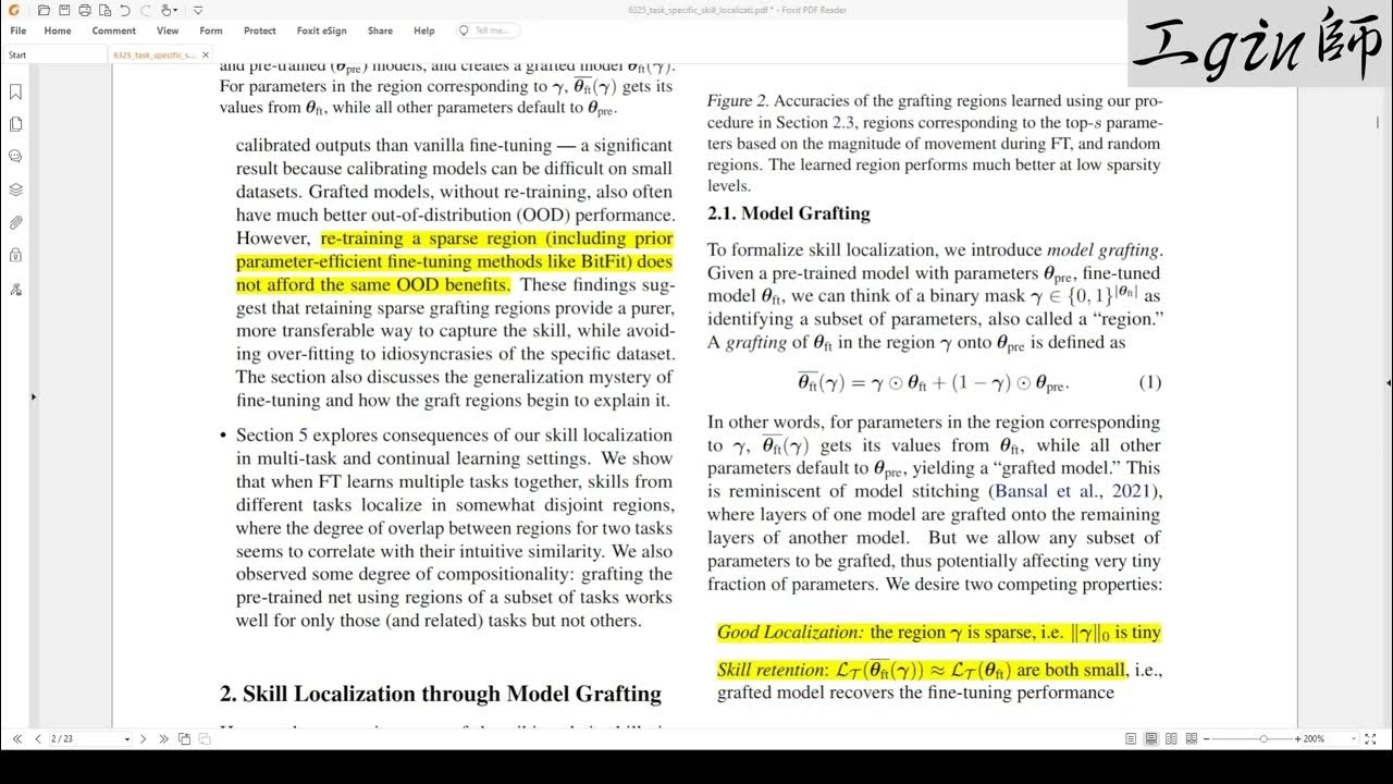 [論文導讀]Task-Specific Skill Localization in Fine-tuned Language Models - YouTube