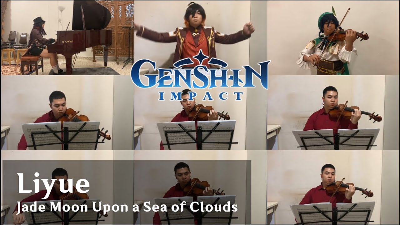 Genshin Impact - Liyue symphony theme (OST) - fanmade piano and violins ...