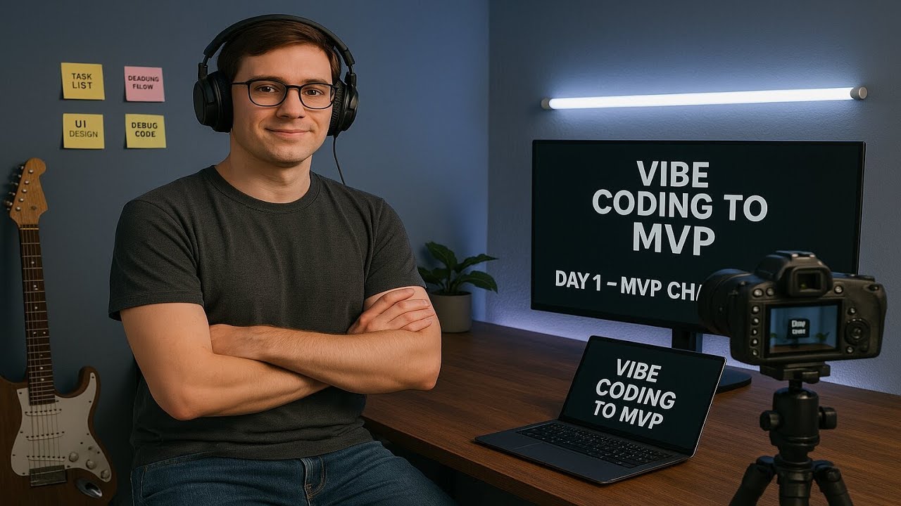 Can I vibe code my way to a MVP in a month - Day 2 Live coding session - YouTube