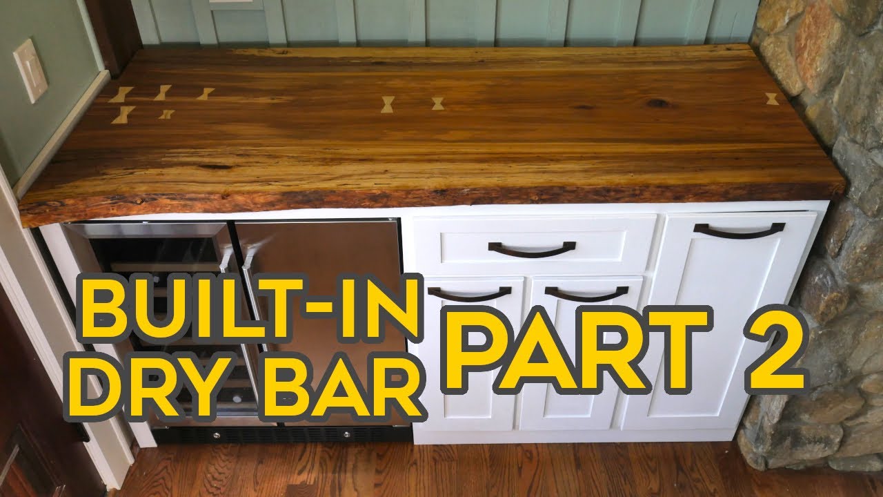 Beautiful Pecan Slab Countertop...Until... - YouTube