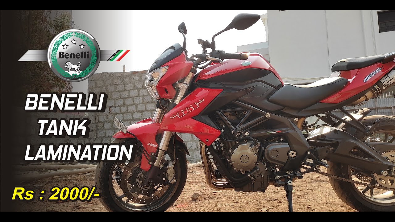 Benelli 600i Tank Lamination | Benelli 600i Tank PPF Sticker | Benelli ...