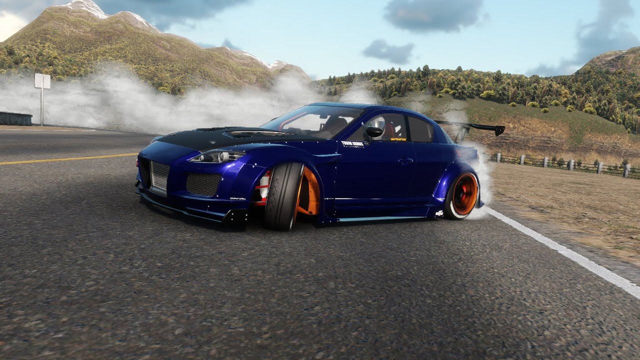 Building A Mazda RX-8 Drift Car and Test Drift - CarX Drift - YouTube