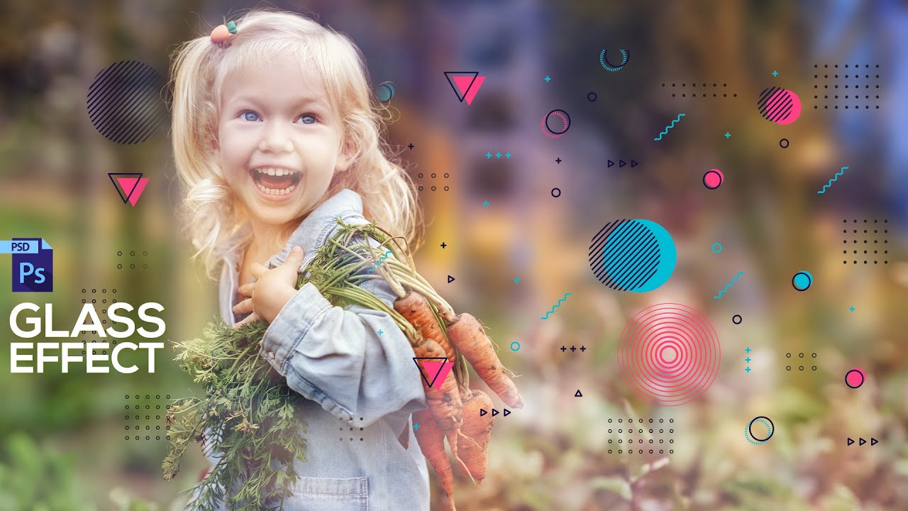 Learn how to make glass effect in Photoshop | Photoshop Tutotrials ...