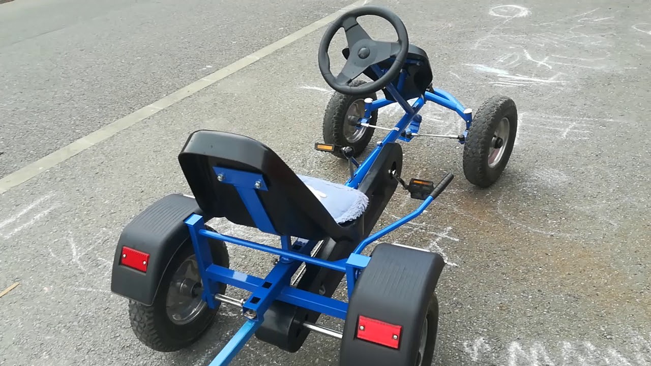 😎Am vopsit remorca pentru kart 💪 - YouTube