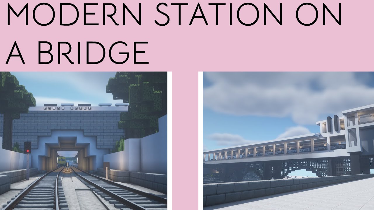 Building a TRAIN STATION on a BRIDGE in Immersive Railroading ...