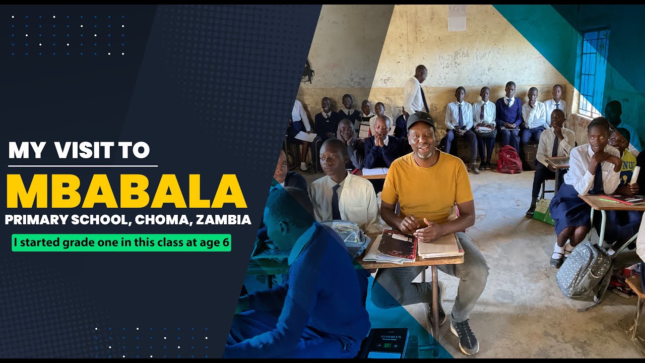 A visit to my primary School in Mbabala, Choma, Zambia - YouTube