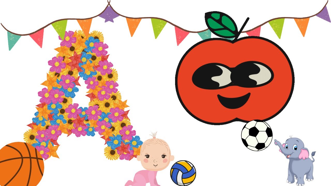 ABCD Nursery Rhyme | English Alphabet Rhyme | Alphabet Songs | Nursery ...