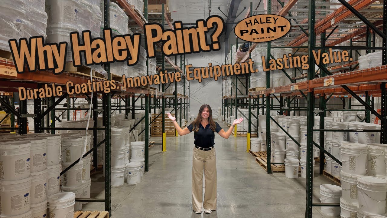 Why Builders Trust Haley Paint for Quality Products - YouTube