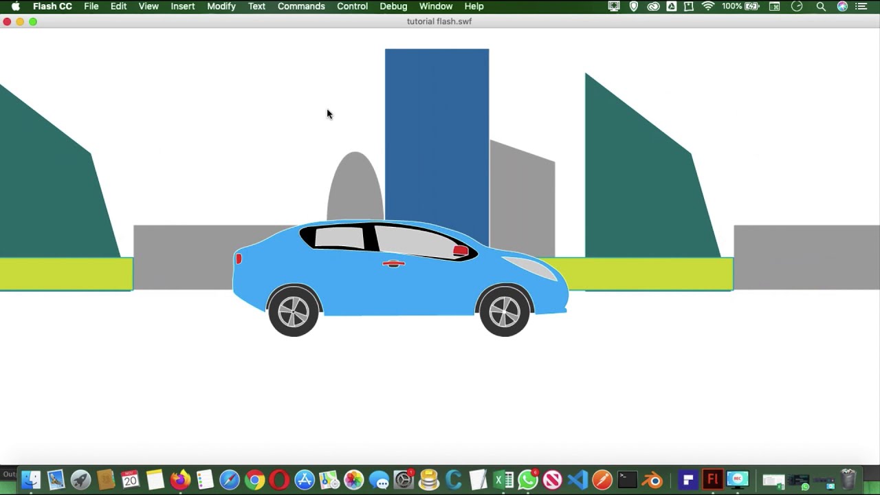 Tutorial Macromedia Flash Part 7: Animasi Mobil Berjalan - Media ...
