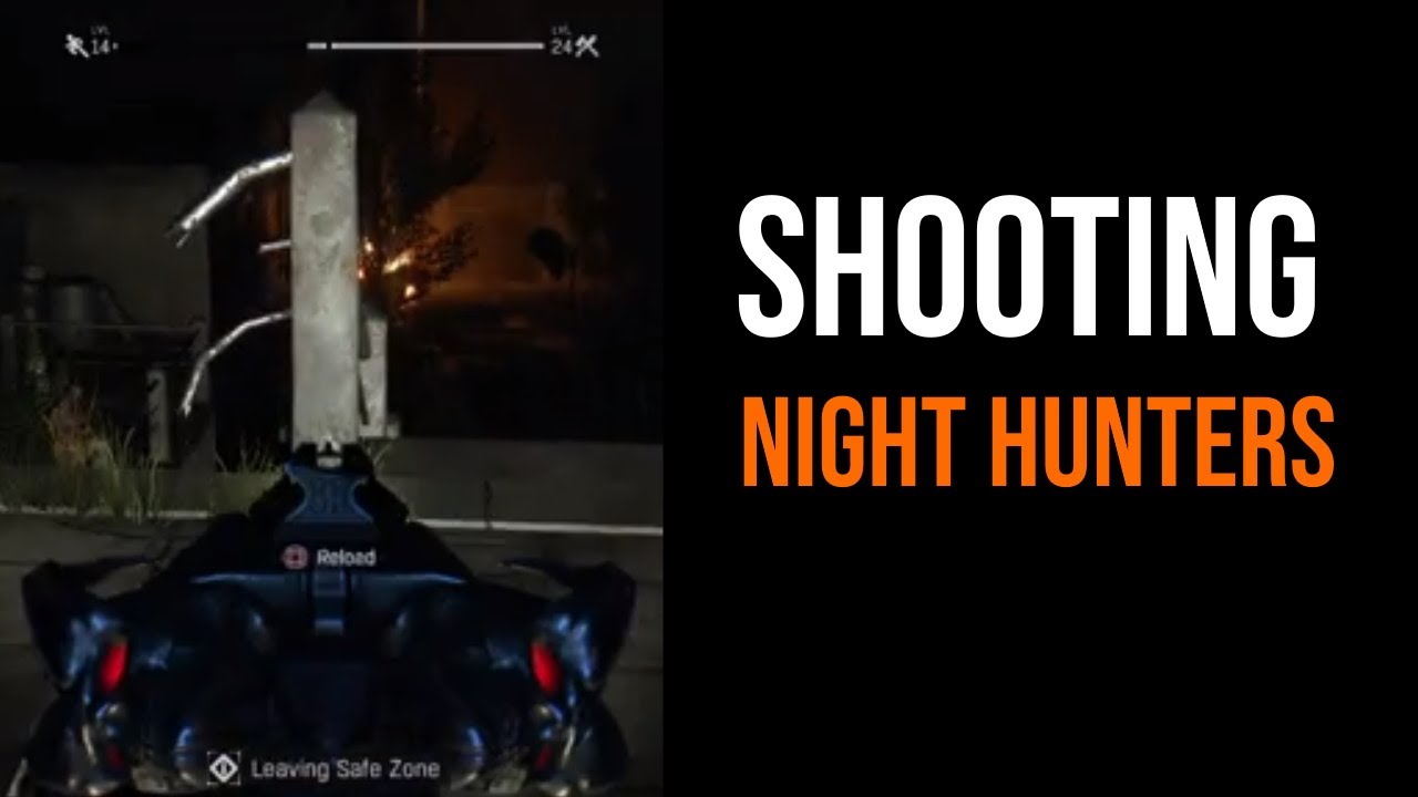 Dying Light Shooting Night Hunters With The Deathbringer Shotgun Weapon ...