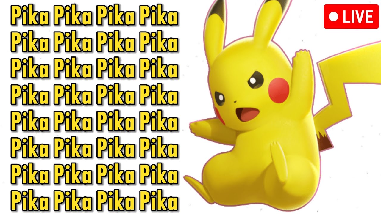 [ Live ] Pipikaka Pika Pikachu | Pikachu Pika Pikapi - YouTube
