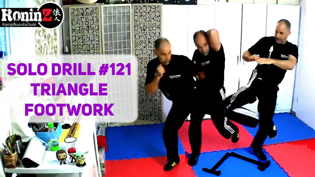 Solo Drill #121 | Triangle Footwork - YouTube